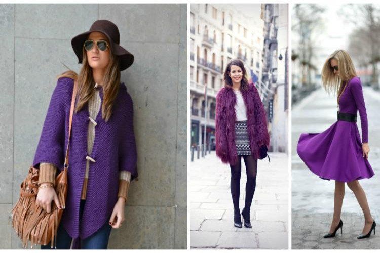 El color lila será la tendencia en prendas para este invierno